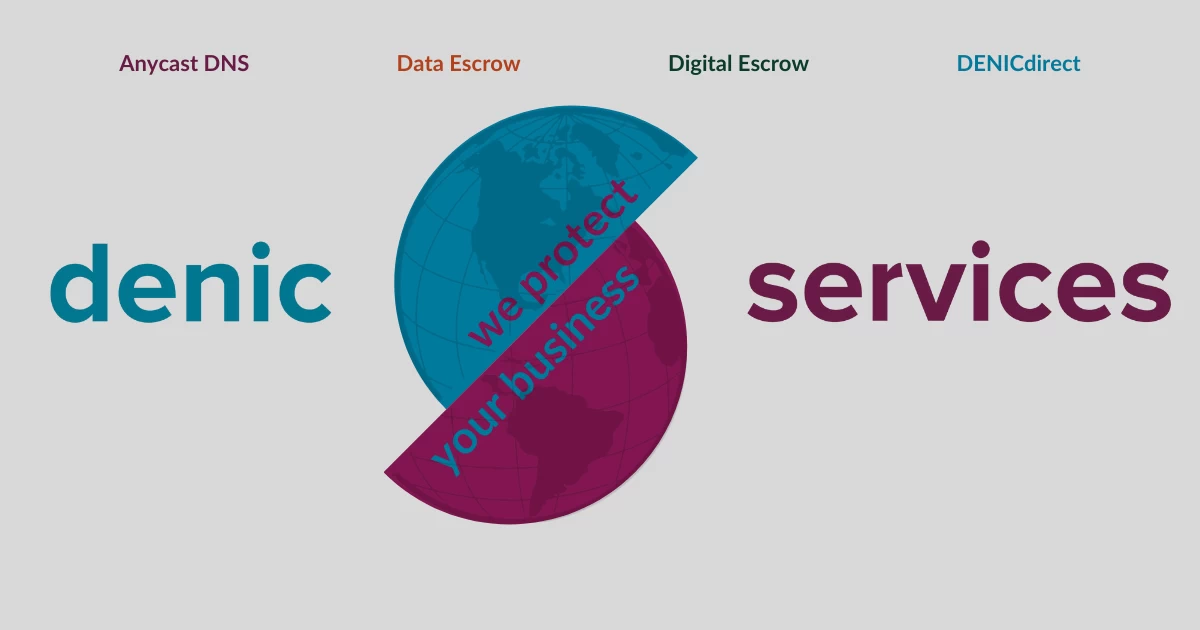 Professionelle Data und Digital Escrow Dienste – DENIC Services GmbH & Co. KG